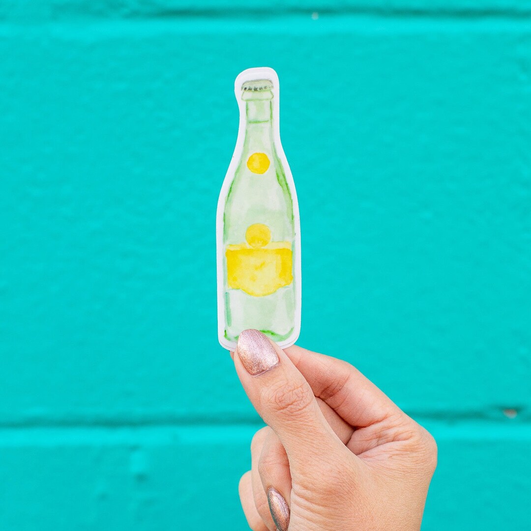 Topo Chico Vinyl Sticker, Mineral Water Laptop Sticker, Hipster Sticker ...