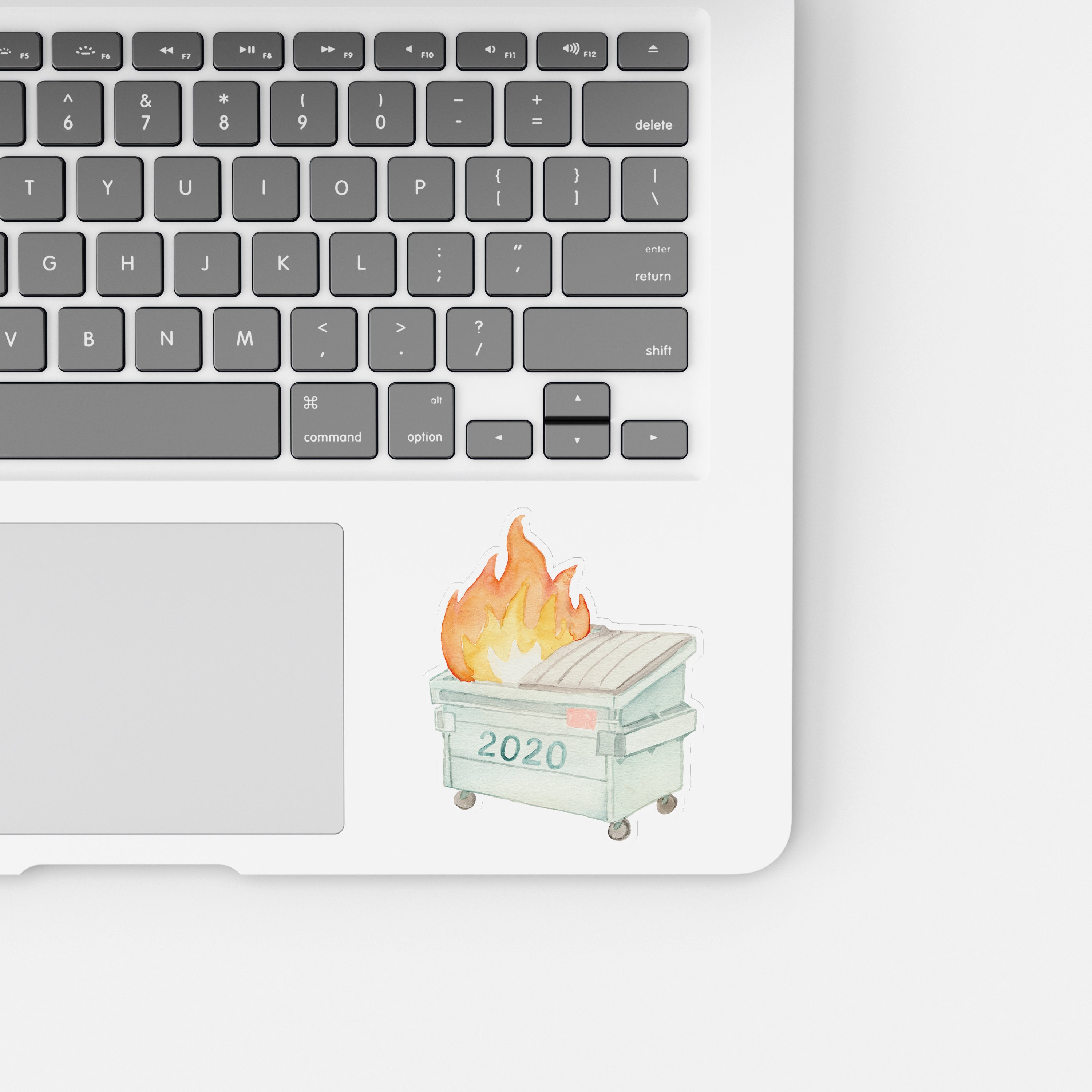 2020 Dumpster Fire Vinyl Sticker Cute Dumpster Fire Sticker | Etsy
