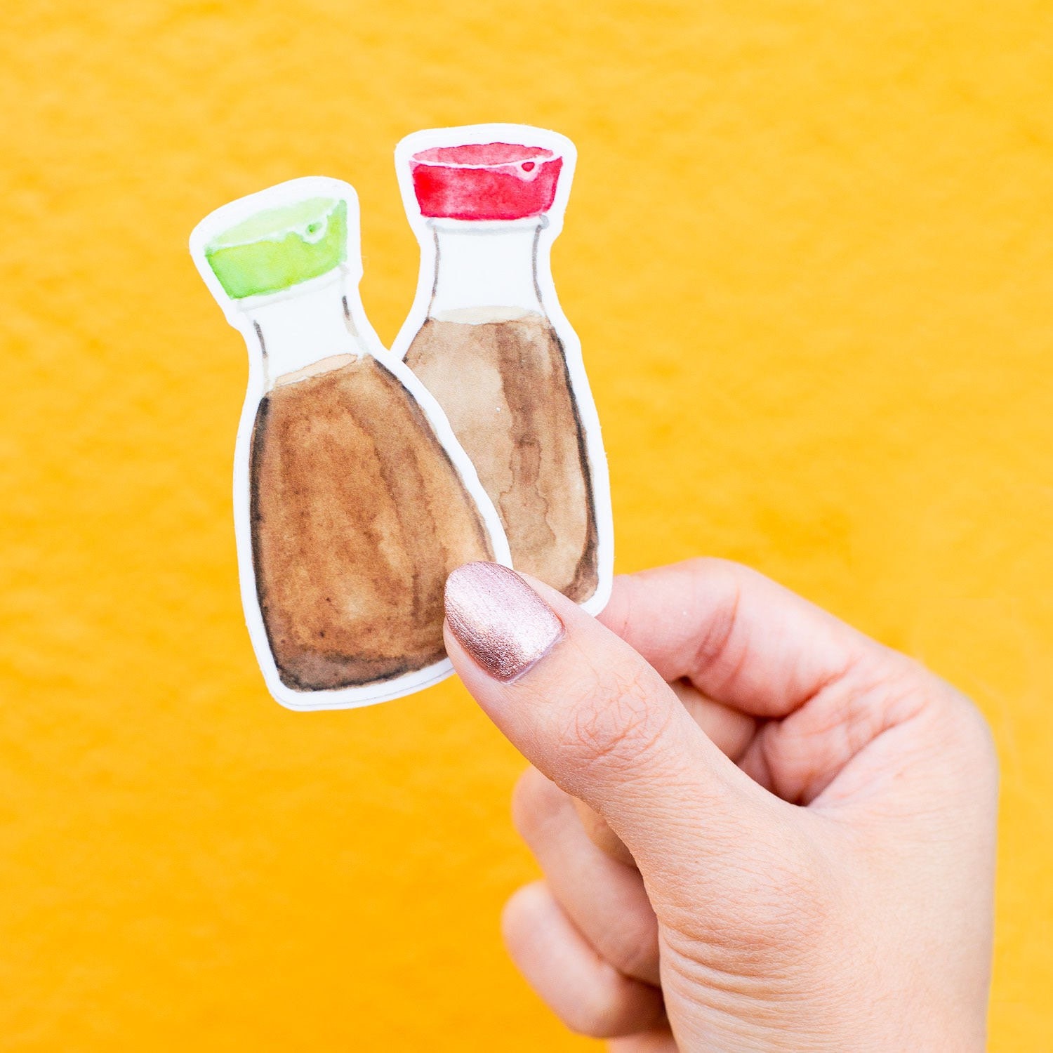 Lite Soy Sauce Vinyl Sticker Asian Food Sticker Chinese | Etsy