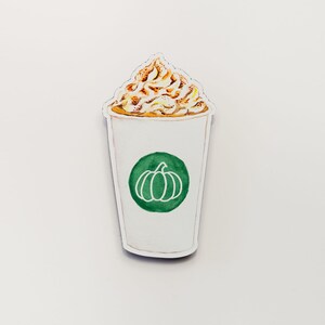 Pumpkin Spice Latte Sticker, PSL Sticker, Fall Vinyl Stickers - Etsy