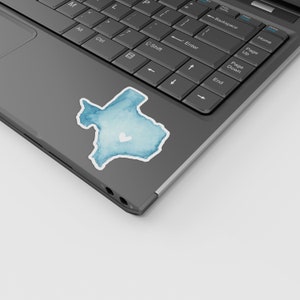 Vinyl Texas State Sticker, Texas Stickers, Texas Decal, Southwest ...