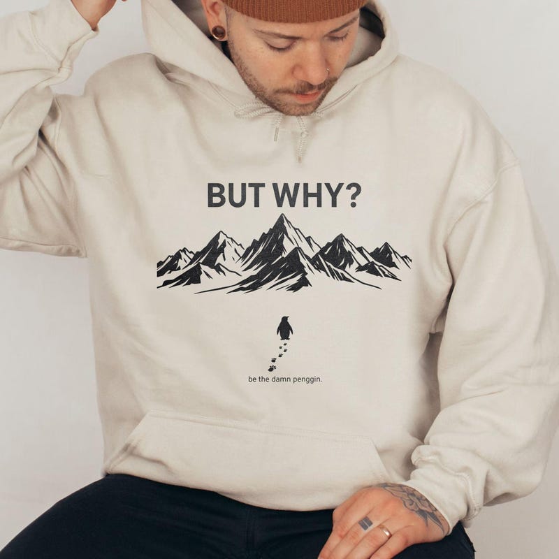 Penguin Meme Sweatshirt - Etsy