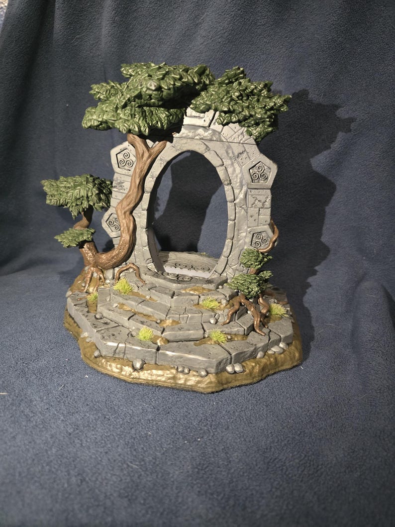 Enchanted Glen DND Terrain: Hand-painted Resin Miniature - Calling ...