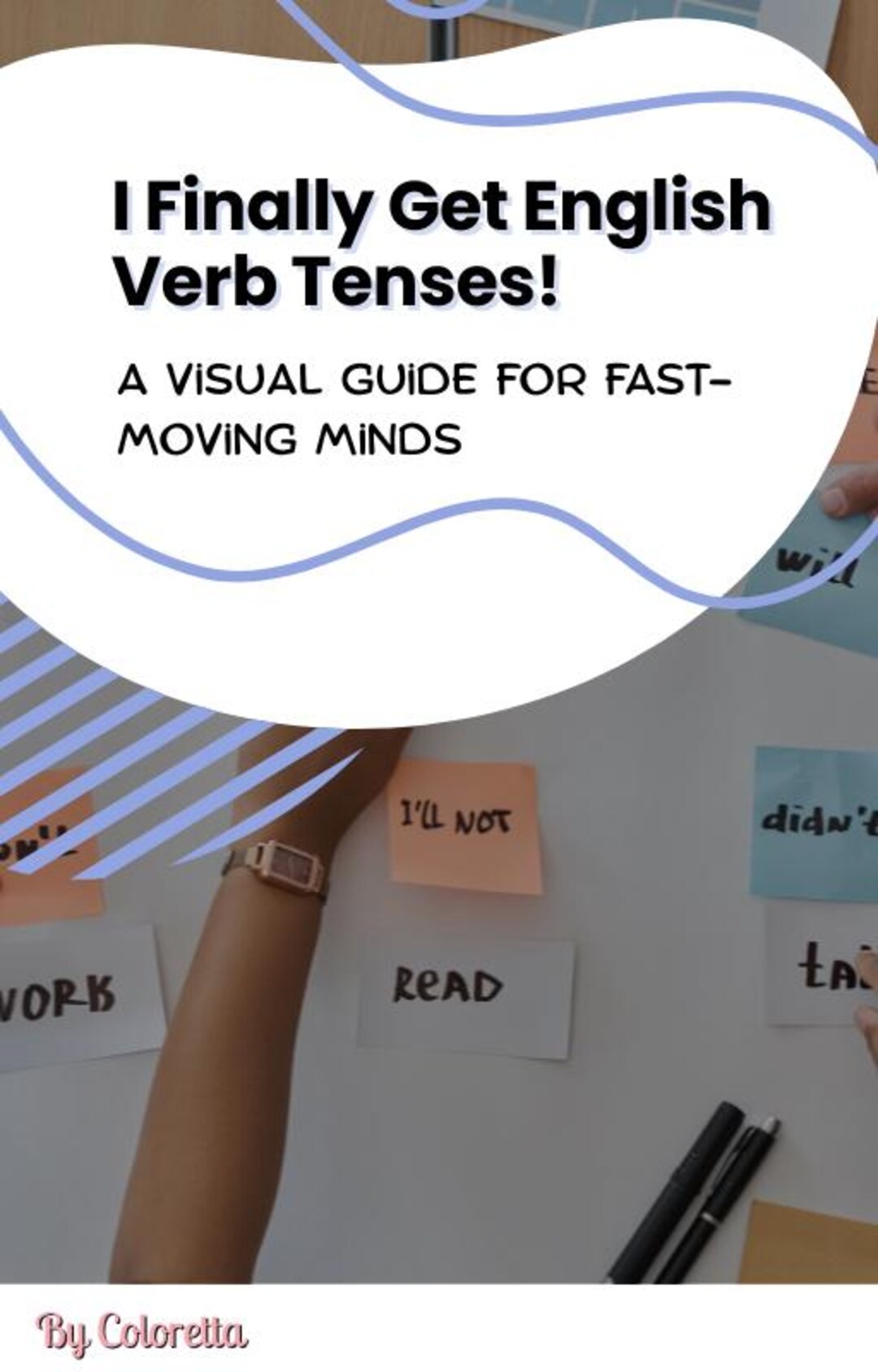 English Verb Tenses Visual Guide – ADHD Friendly Grammar Ebook | ESL ...