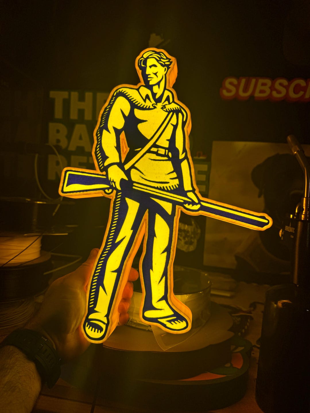 WVU Mountaineer Lightbox – Custom LED Sign for West Virginia Fans - Etsy
