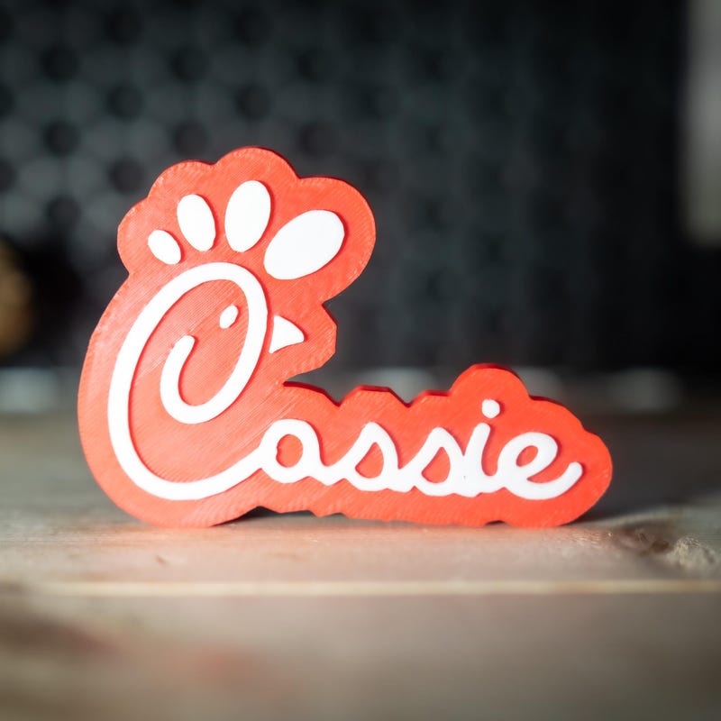 Chick Fil a Name Tags - Etsy