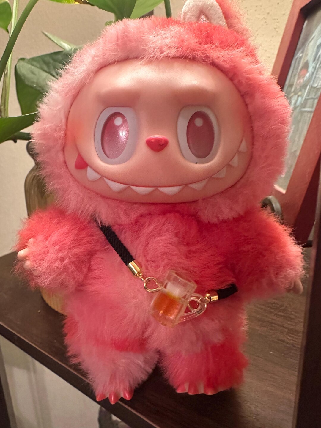Labubu Doll Beer Mug Crossbody Accessory - Etsy