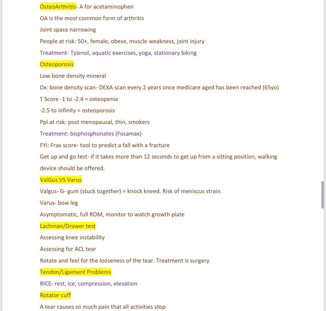 FNP Notes for Boards: 49 Pages - Etsy