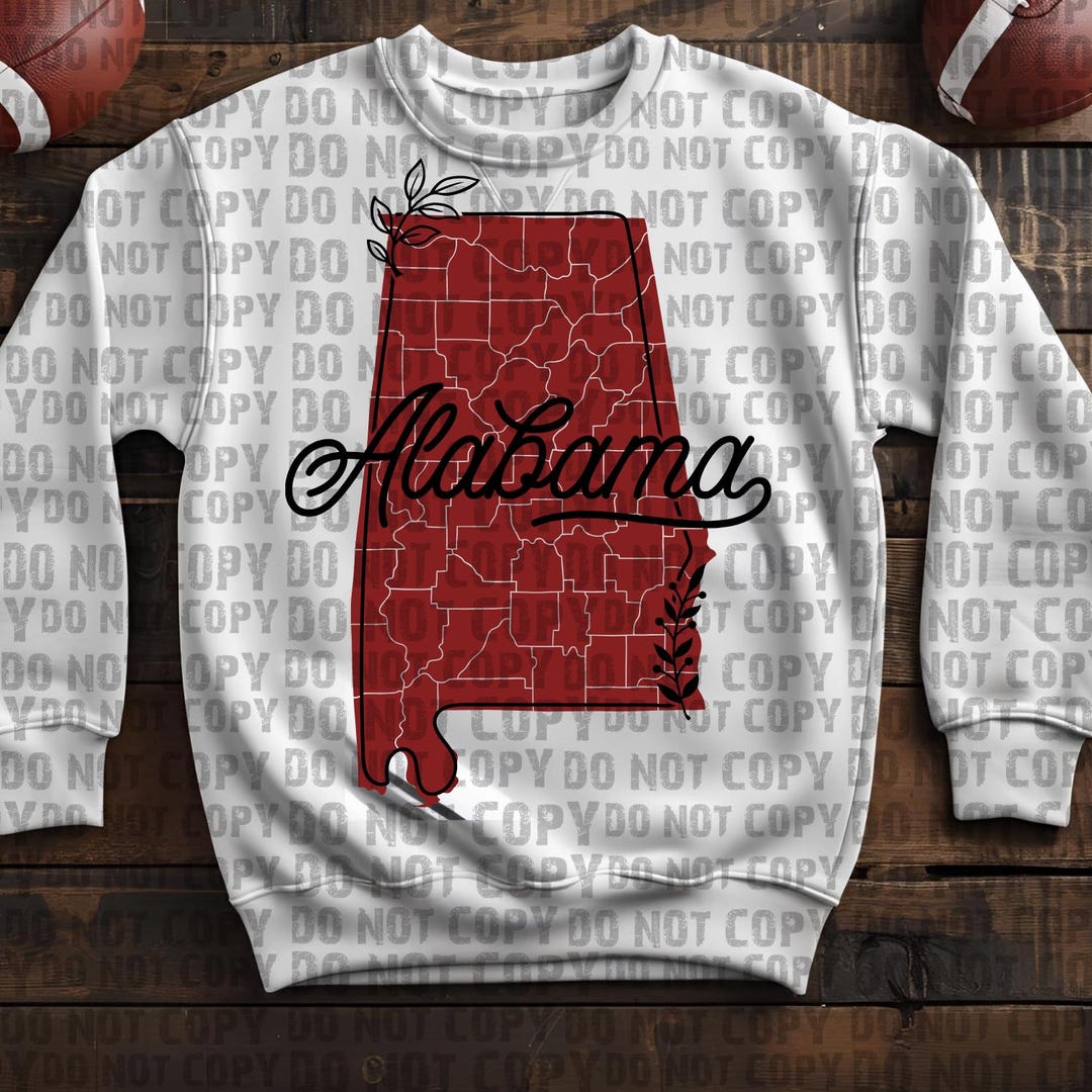 Alabama State | PNG | INSTANT DOWNLAOD - Etsy