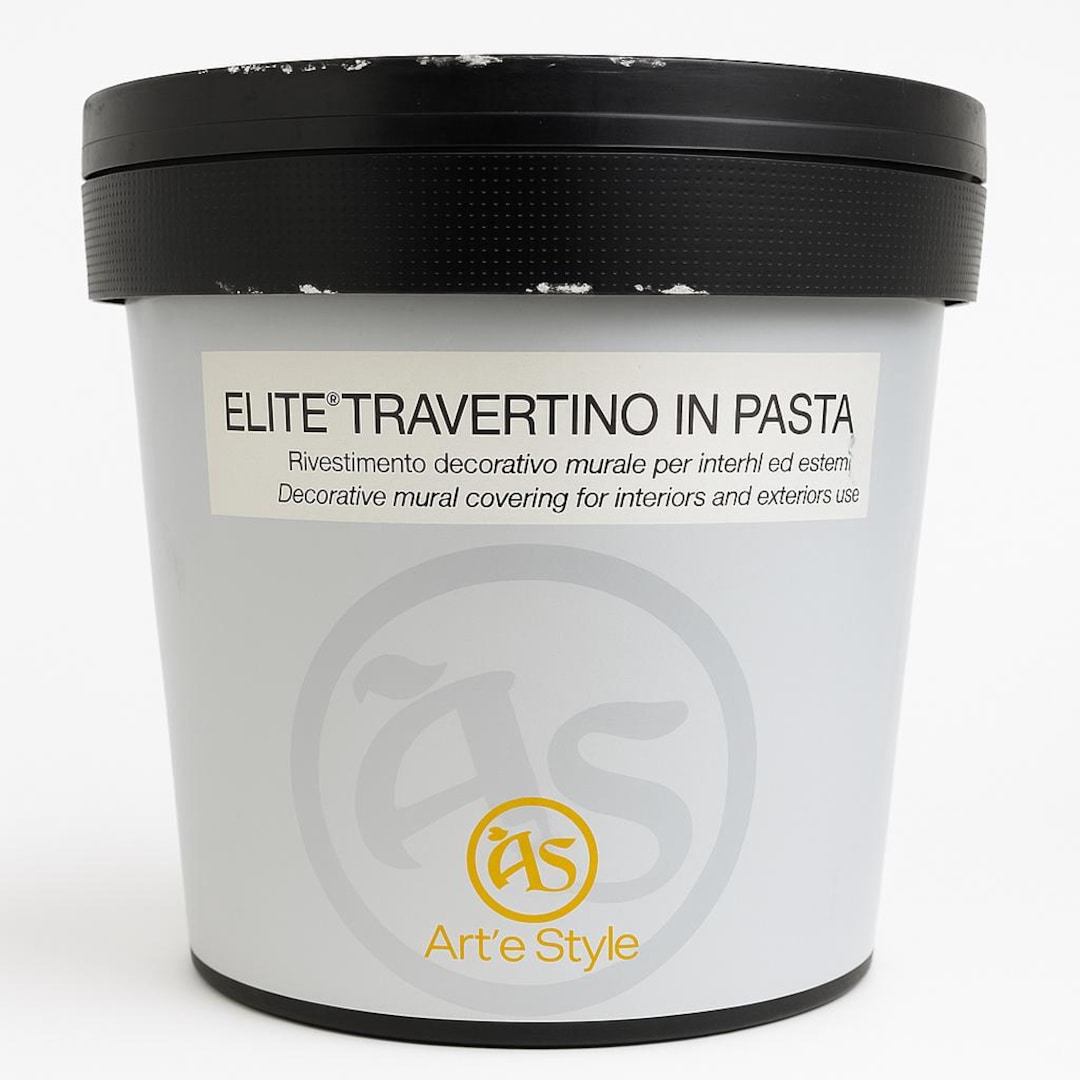 Travertino Romano Eliteauthentic Stone Natural | Smooth Plaster | Made ...
