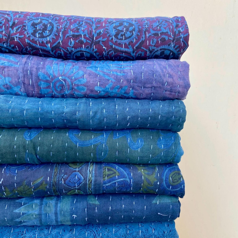 Persian Blue Quilt - Etsy