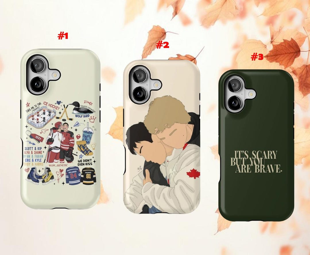Shane Hollander & Ilya Rozanov Phone Case, Heated Rivalry - TV Phone ...