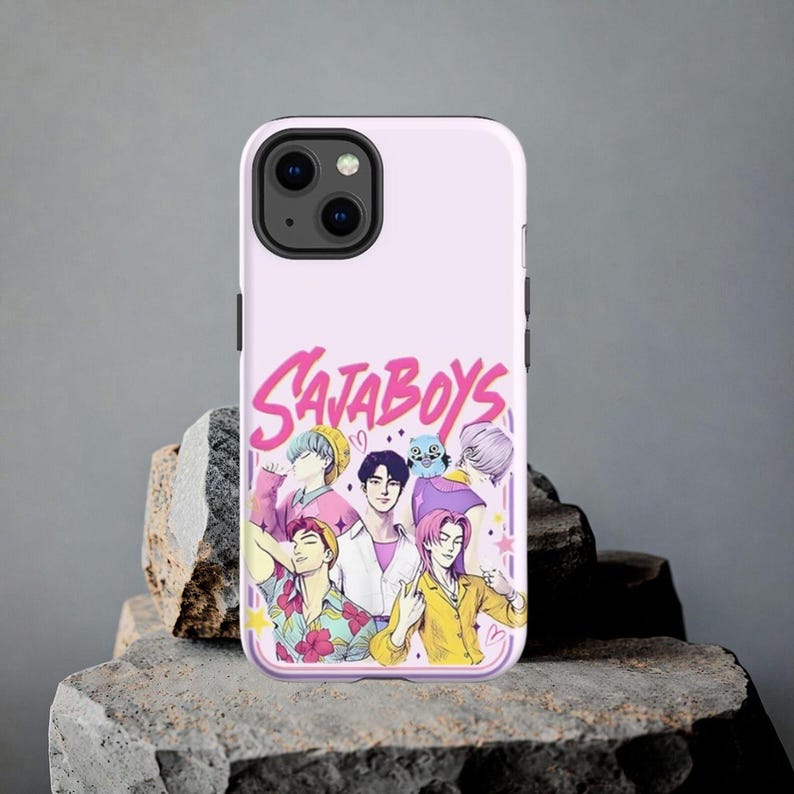 Kpop Demon Hunters Saja Boys Phone Case, Demon Hunter Phone Case ...