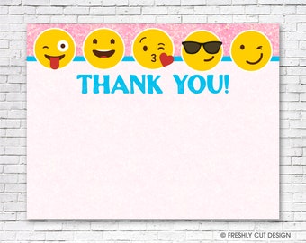 Emoji Thank You Instant - Etsy