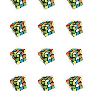 Rubik's Cube 2" Printable Labels - Fits Avery 22807 Sticker Labels - Etsy