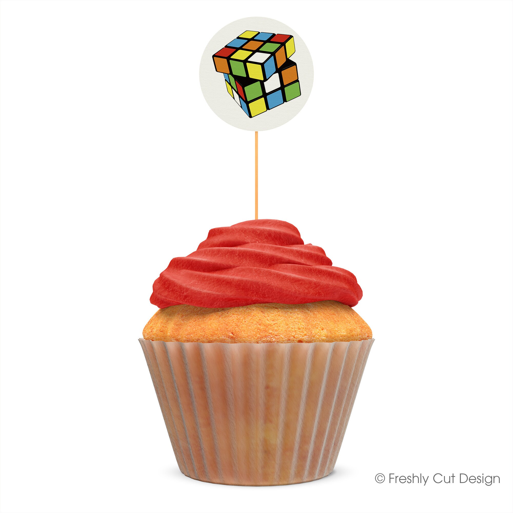 Rubik's Cube 2" Printable Labels - Fits Avery 22807 Sticker Labels - Etsy