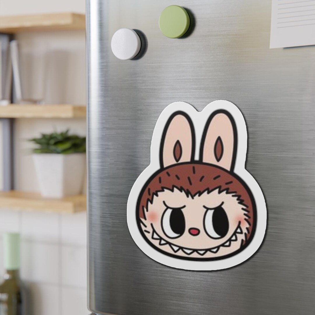 Labubu Die-cut Magnet - Vinyl Design Collectible by POP MART & Cute Art ...