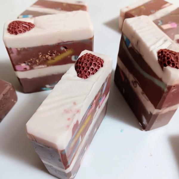 Soap Bar Strawberry - Etsy Singapore
