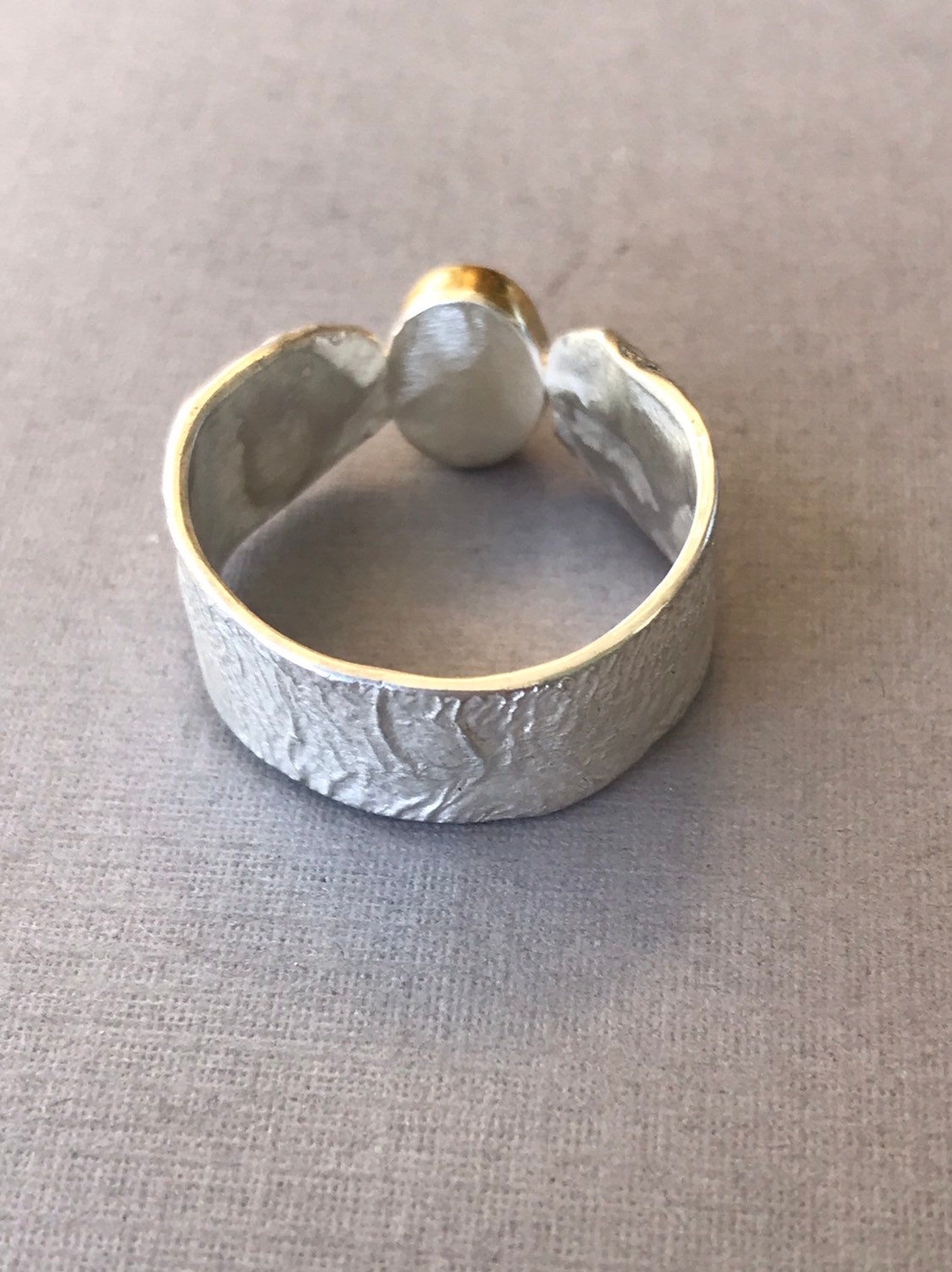 Blue lightning ridge opal doublet ring | Etsy