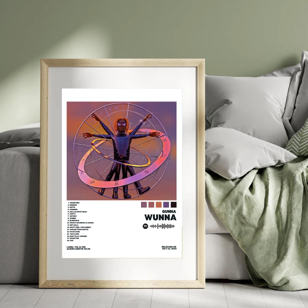 WUNNA Tracklist Poster | Digital Download - Etsy