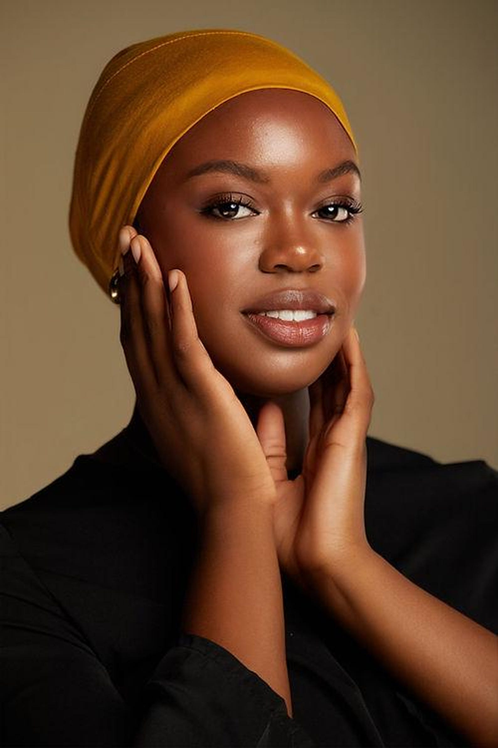 Marigold Jersey Hijab Undercap – Stretch Cotton Inner Cap - Etsy