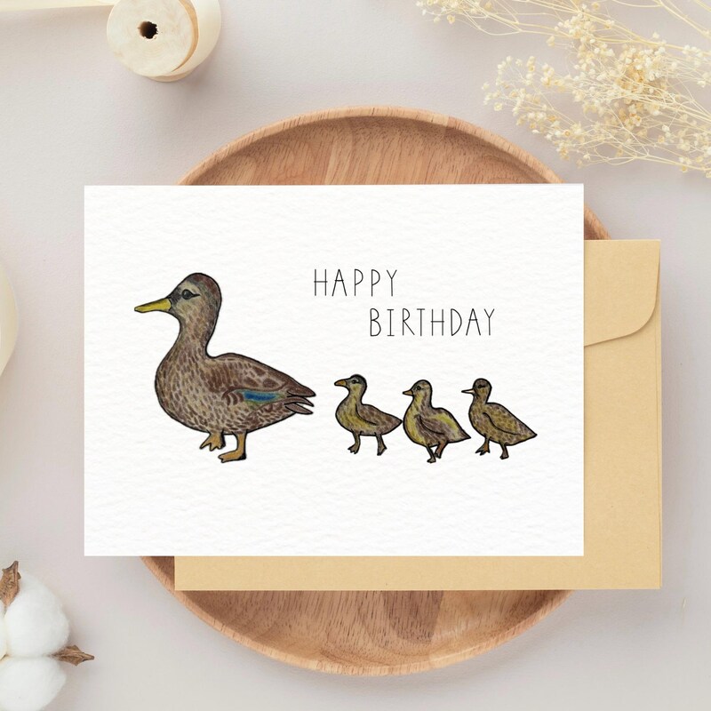 Hand Drawn Birthday Cards - Etsy