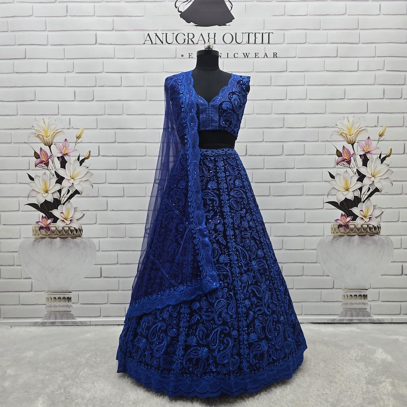 Indian Modest Lehenga - Etsy