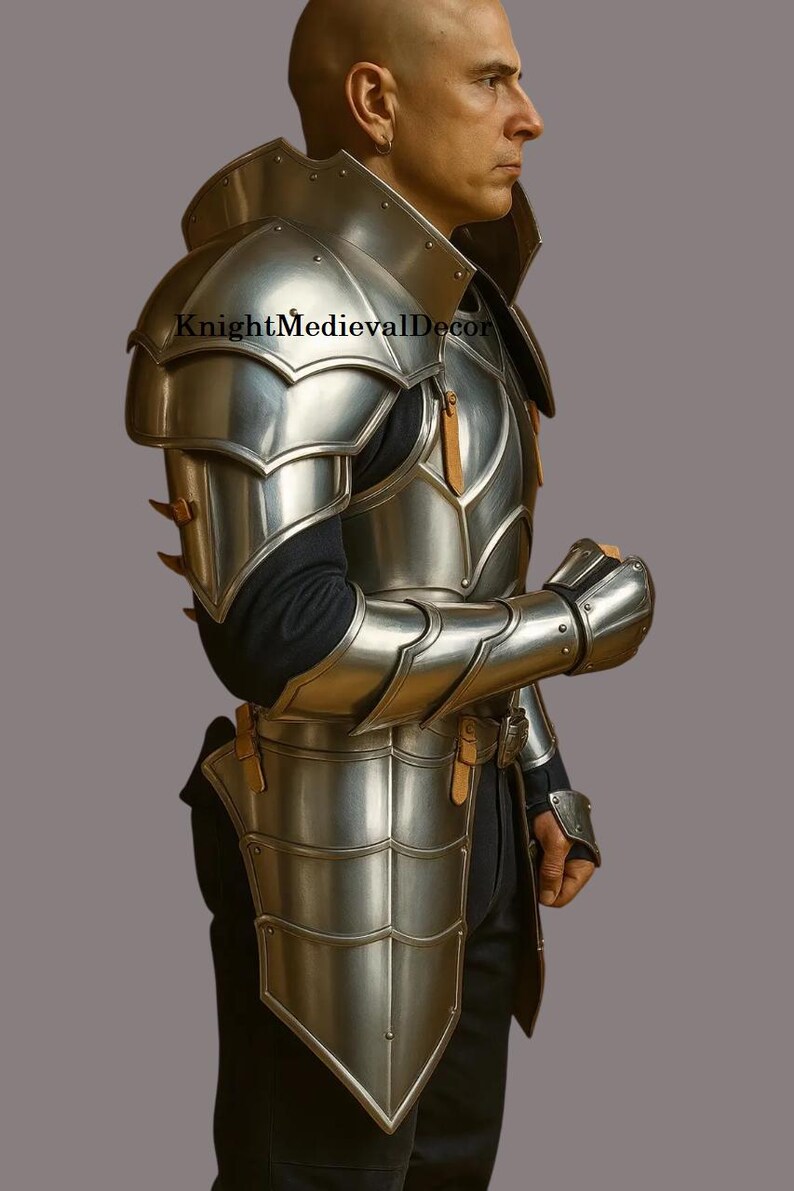 Articulated Steel Knight Armor Set: LARP Cosplay Renaissance Costume - Etsy