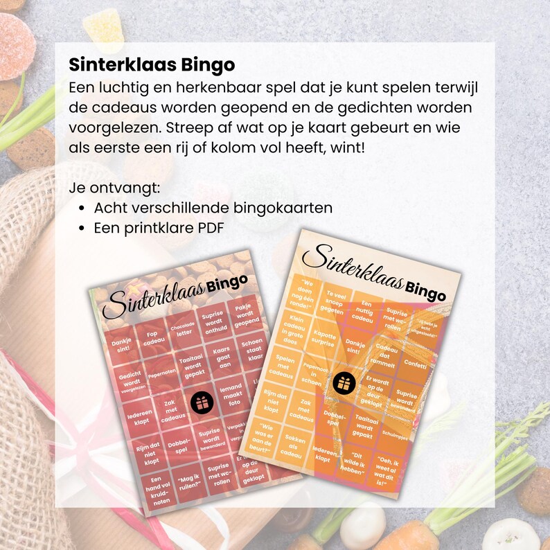 Sinterklaasspellenbundel | 30 seconden | Sinterklaas Dobbelspel | Bingo ...