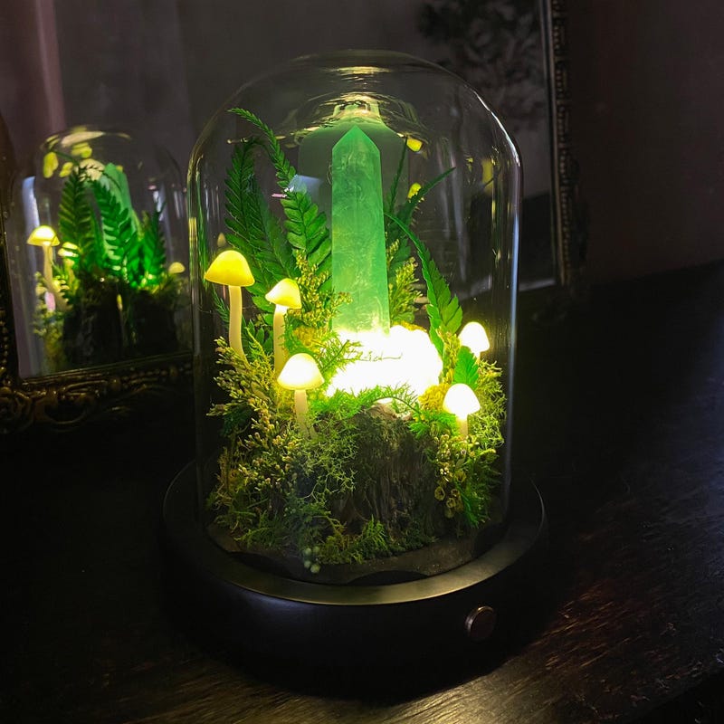 Nature Inspired Lamp - Etsy UK