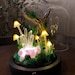 Mystical Forest Night Light, Glowing Crystal Cluster & Mushroom Lamp ...