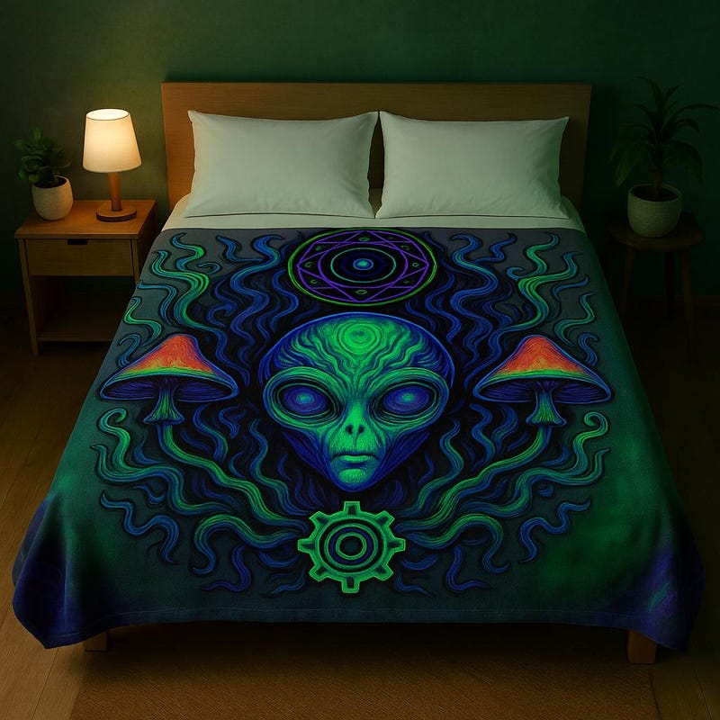 Psychedelic Bedding - Etsy