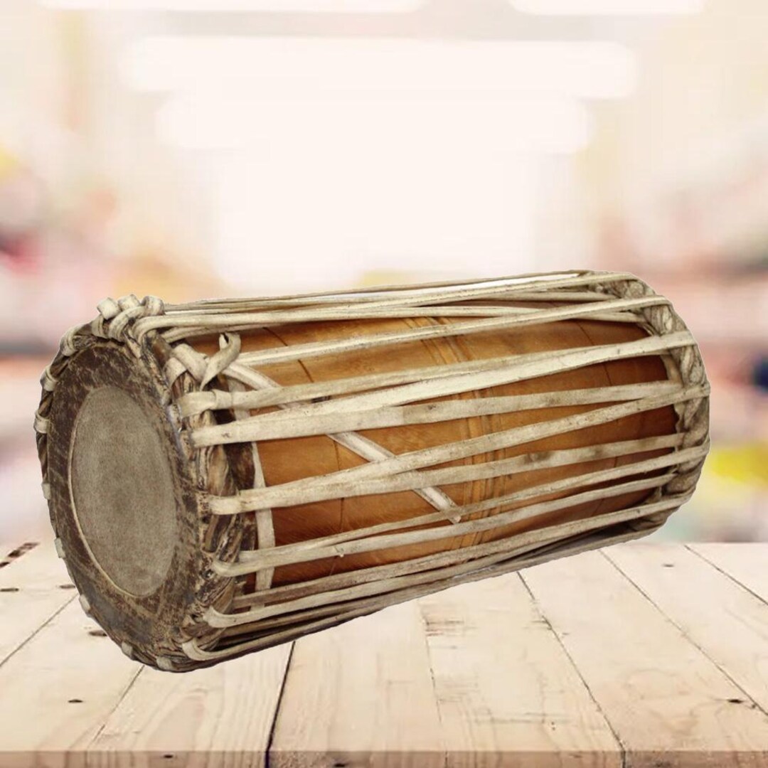 Rose Wood Dholak | Traditional Dholki Drum With Bag | Use for Wedding ...