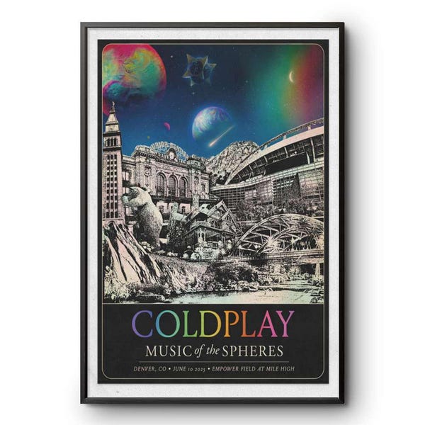Coldplay - Etsy