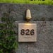 Stone Identification House Number|customizable Base Plate Made of ...