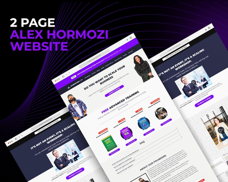 System.io Funnel Template Inspired by Alex Hormozi | 100M MONEY MODELS ...