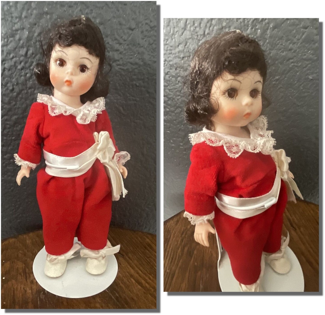 Vintage Madame Alexander Sweet Red Boy Tagged 7 1/2 Doll Adorable - Etsy