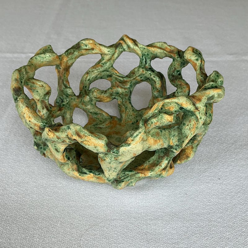 Ceramic Basket - Etsy