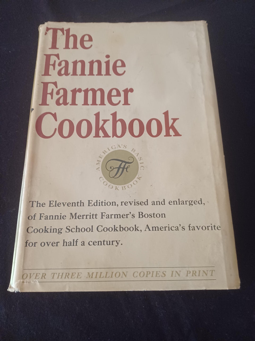 The Fannie Farmer Cook Book ELEVENTH EDITION 1965 - Etsy
