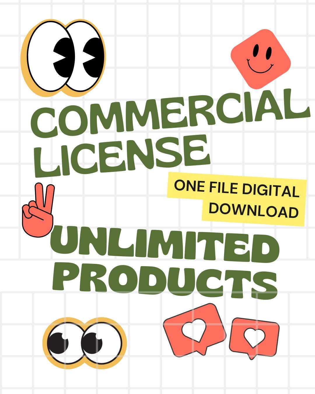 Extended Commercial License | Unlimited Production, One File (digital ...