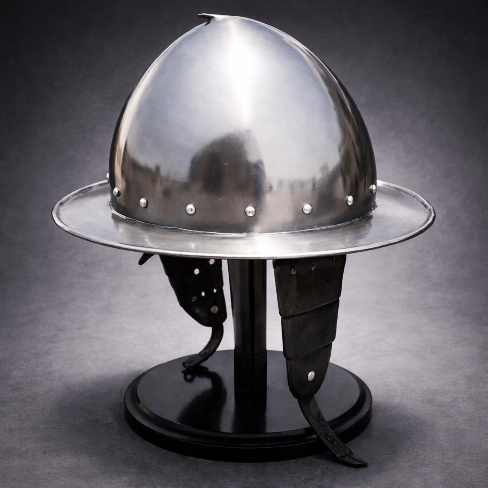 Medieval Steel Cabasset Helmet: Spanish Morion Style, Wearable Armor ...