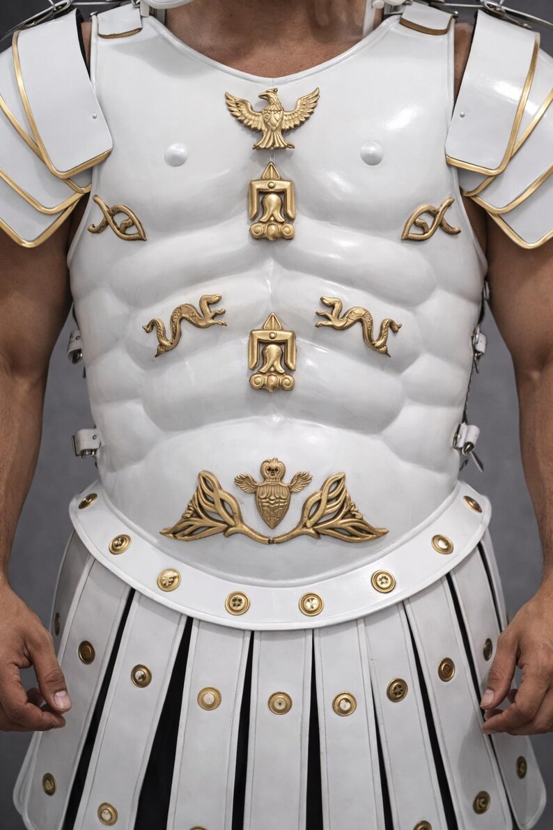 Medieval Black Roman Armor Set | Gladiator Costume, Wearable Steel ...