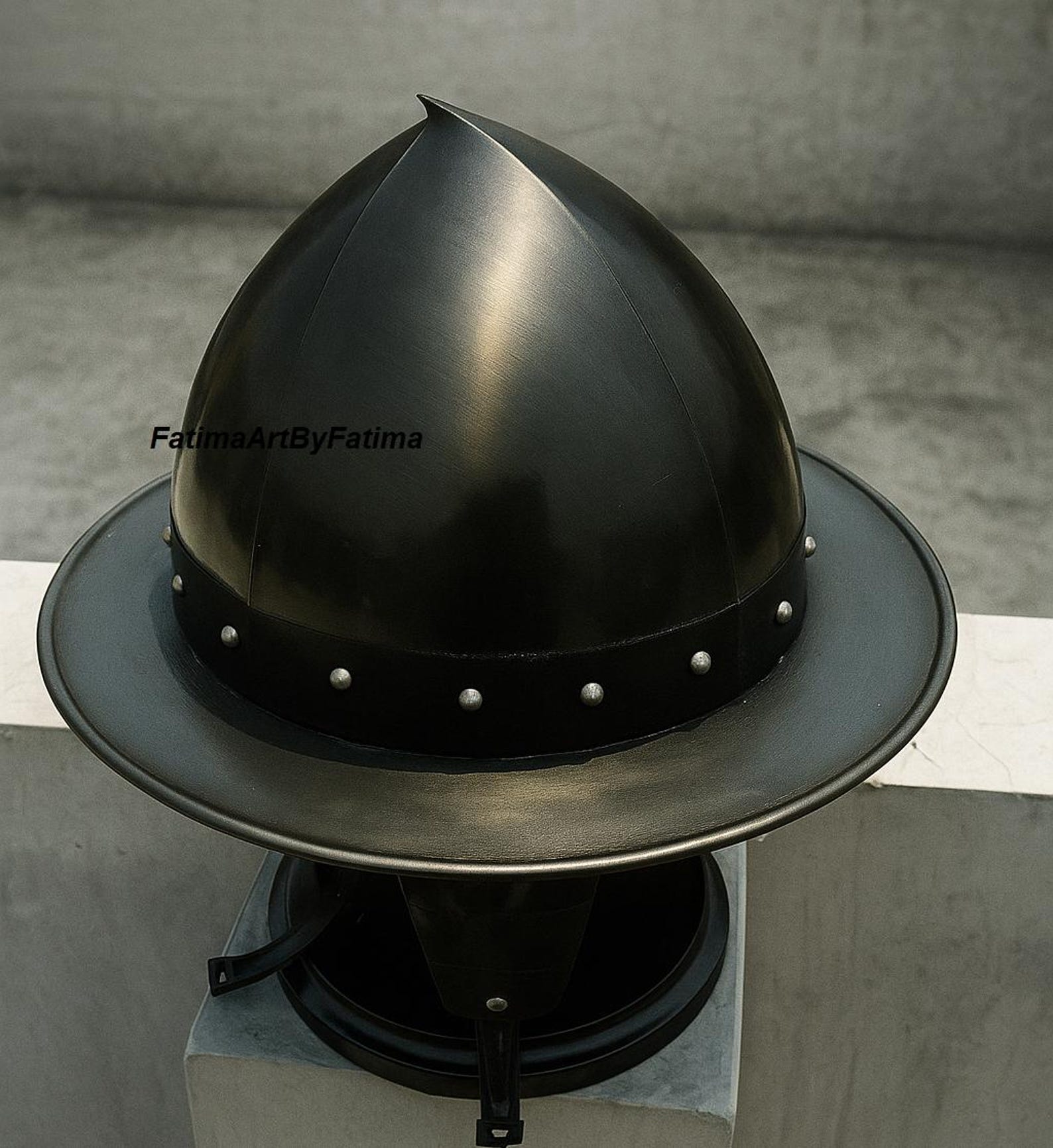 Medieval Steel Cabasset Helmet: Spanish Morion Style, Wearable Armor ...
