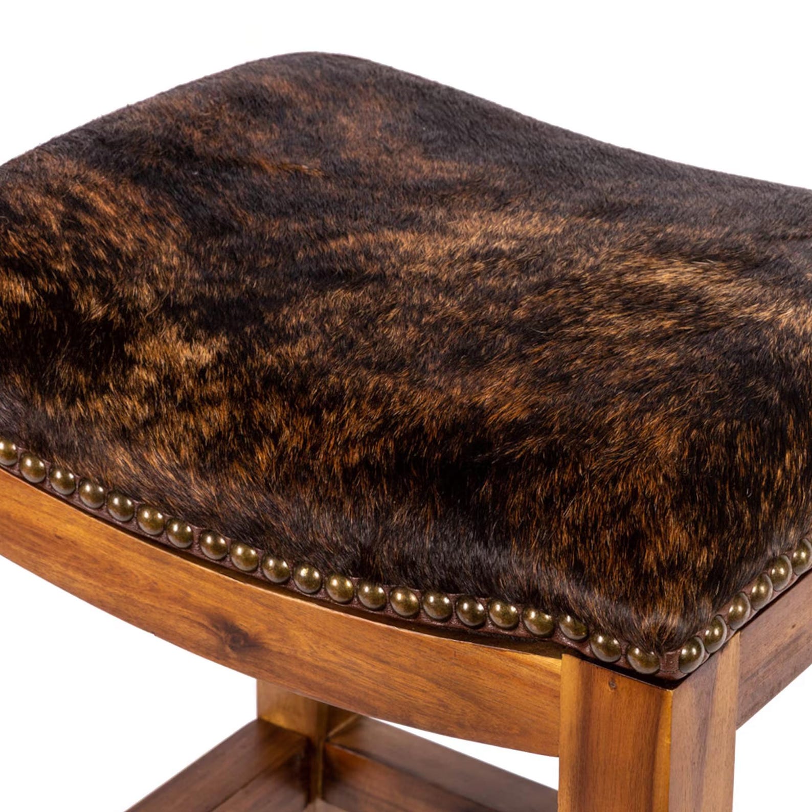 Cowhide Leather Saddle Bar Stools, Western Ranch - Etsy