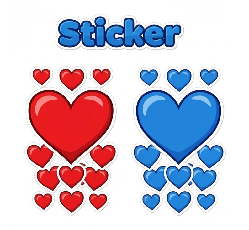 Red & Blue Color Recognition Book: Preschool Learning (PDF Pattern) - Etsy