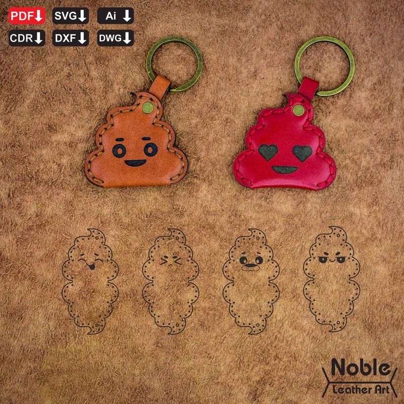 Poop Keychain - Etsy