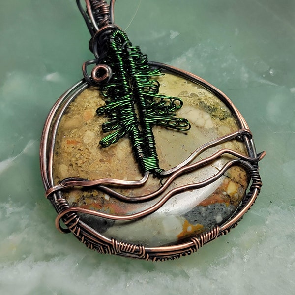 Wire Weave Pendant - Etsy