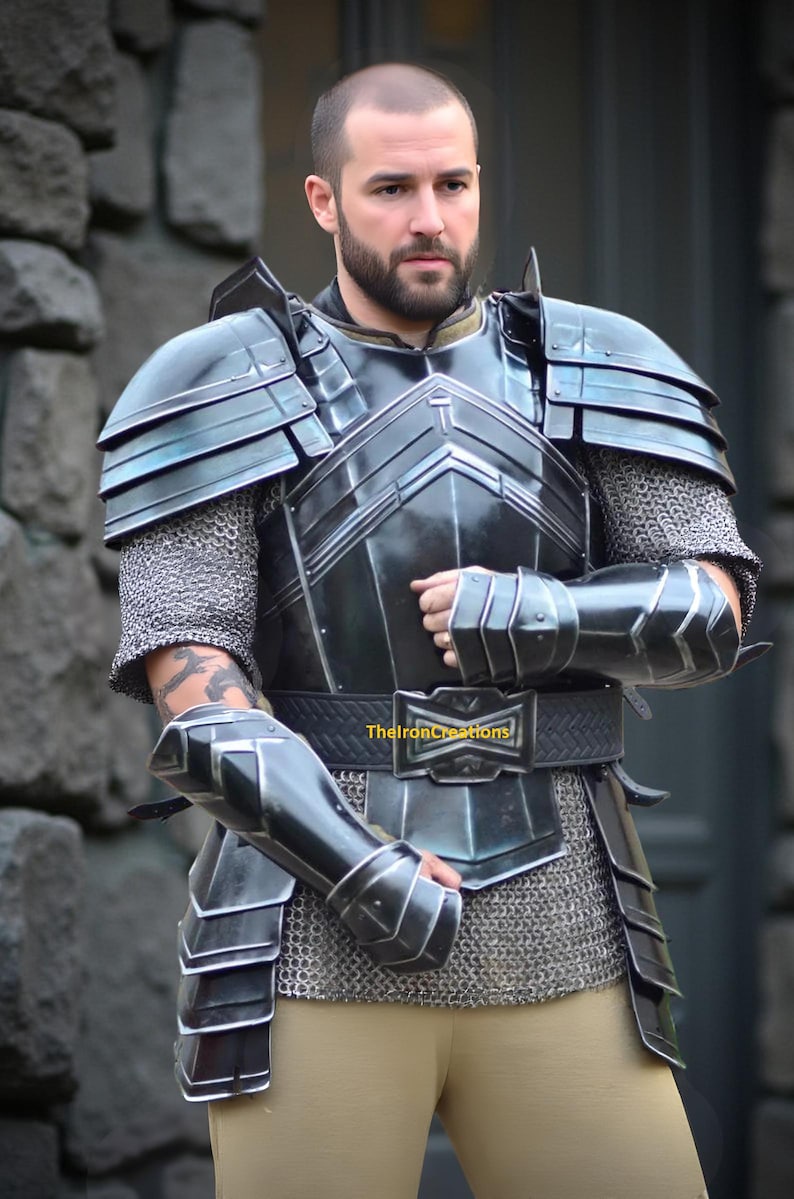 Moria Dwarf Full Body Armor Suit - Lord of the Rings Inspired Dwarven ...