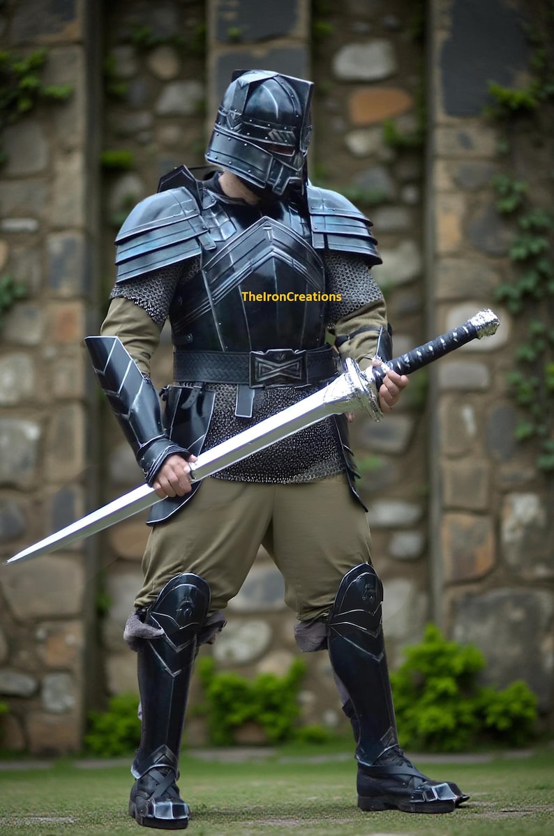 Moria Dwarf Full Body Armor Suit - Lord of the Rings Inspired Dwarven ...