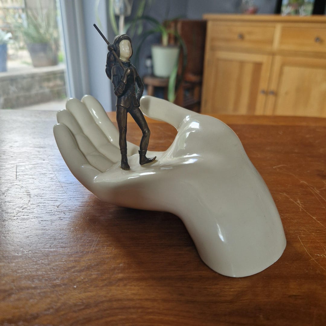 Minton Tom Thumb Figurine. Bone China Bronze Vintage Collectible - Etsy